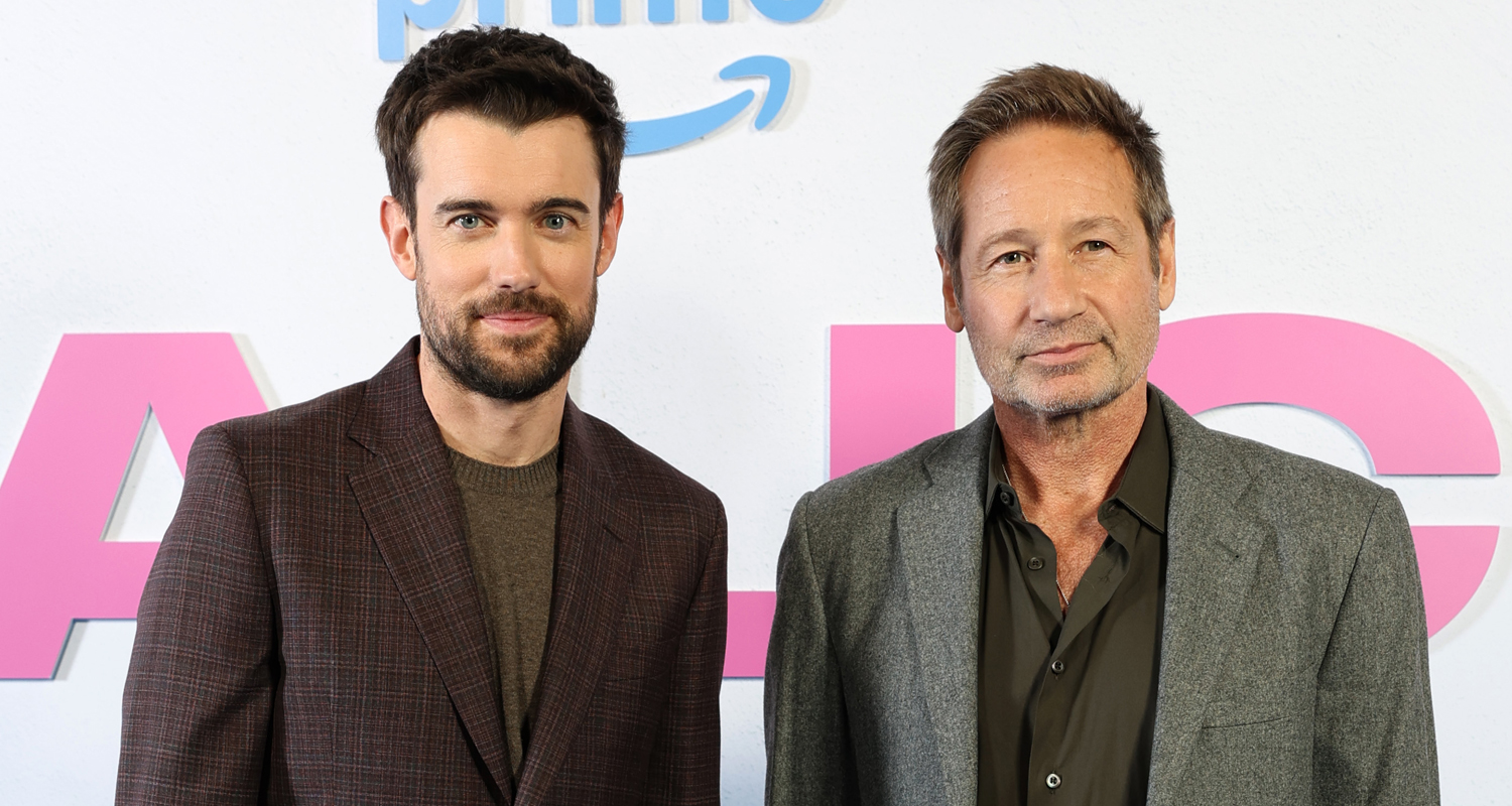 Jack Whitehall & David Duchovny Step Out for World Premiere of New ...