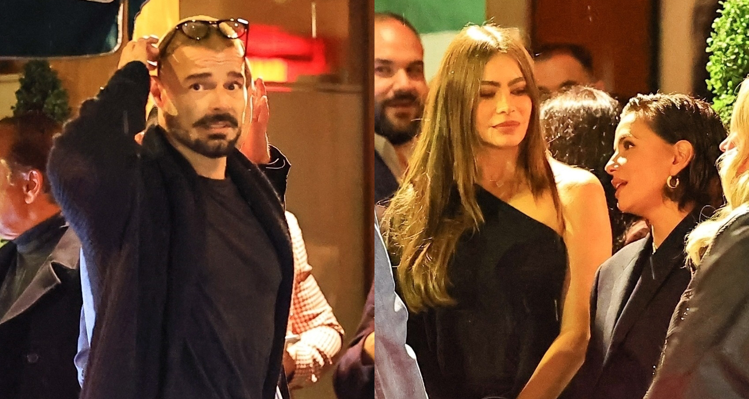 Ricky Martin Meets Up with Sofia Vergara & Eva Longoria for Dinner in ...