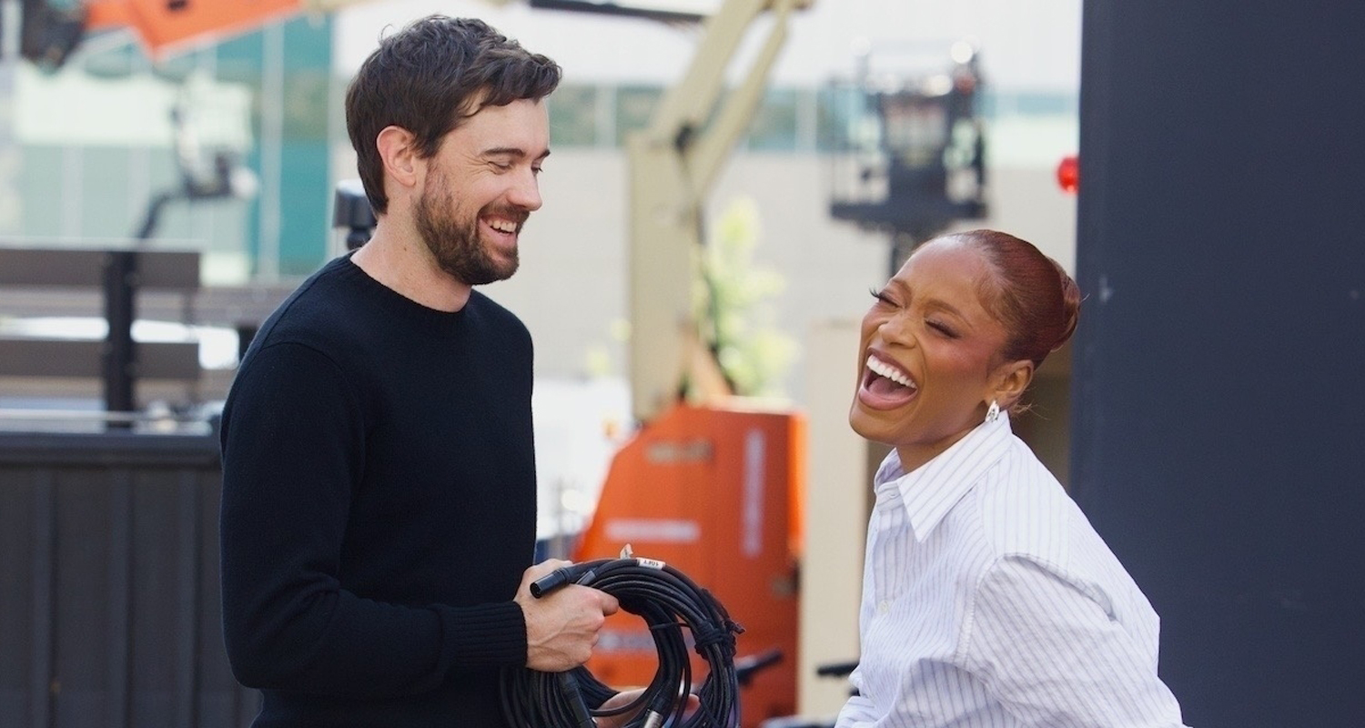 Keke Palmer & Jack Whitehall Joke Around on New Show ‘The ‘Burbs’ Set ...