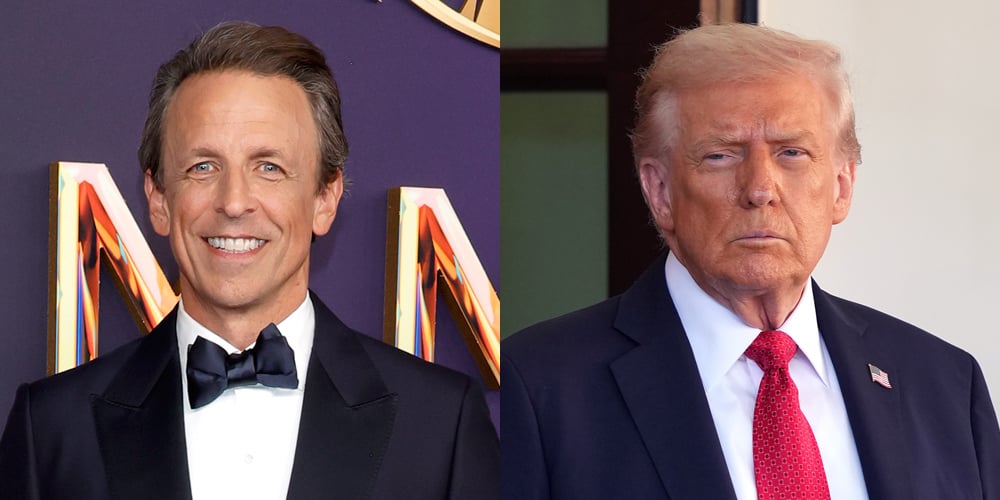 Seth Meyers Fires Back at Donald Trump After the President Called Him ...