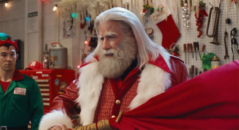 John Travolta’s 2025 Santa Commercial for Capital One: ‘Greased ...