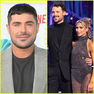 Zac Efron Goes Viral at ‘DWTS’ for Asking Mom About Dylan’s Score ...