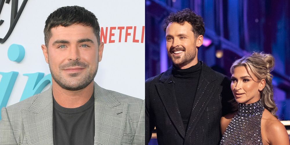 Zac Efron Goes Viral at ‘DWTS’ for Asking Mom About Dylan’s Score ...
