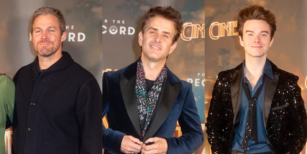 Stephen Amell & Chris Colfer Join Joey McIntyre for Tinselcolor’s ...