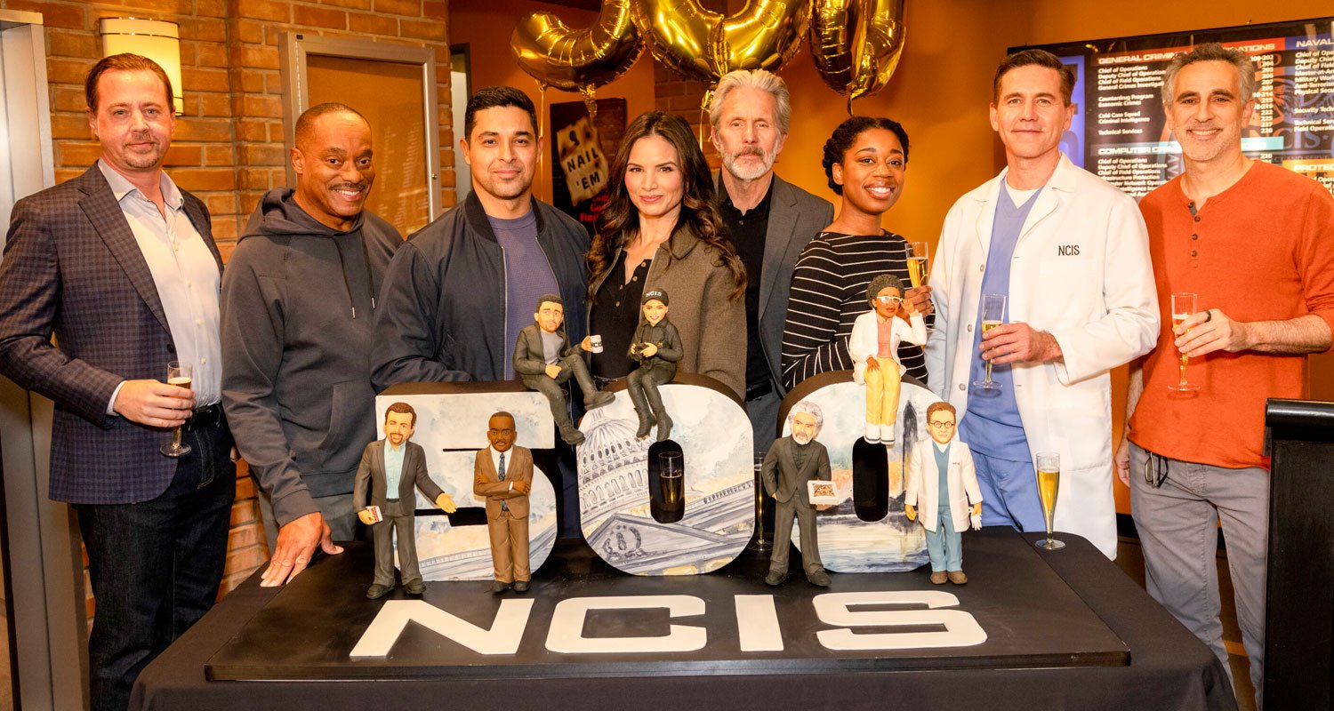 Cast of ‘NCIS’ Celebrates 500 Episodes! | Brian Dietzen, Diona ...