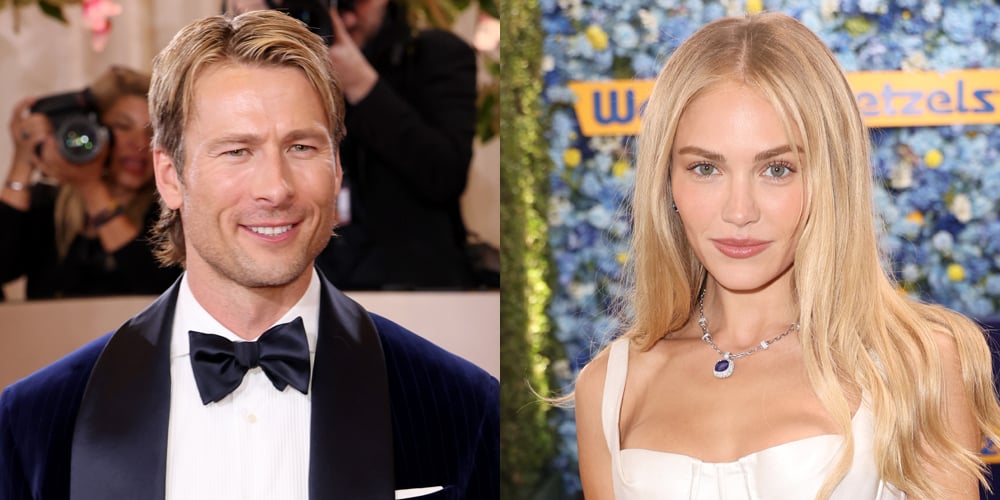 Glen Powell Brings Rumored Girlfriend Michelle Randolph to Golden ...