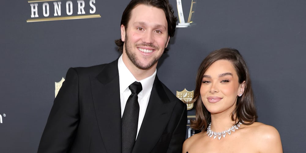 Josh Allen Gushes Over Pregnant Wife Hailee Steinfeld’s Golden Globes ...