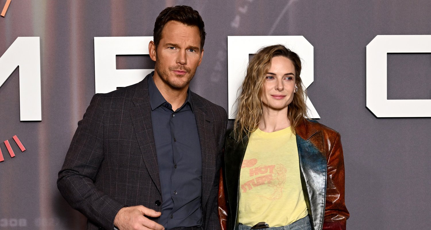 Chris Pratt & Rebecca Ferguson Step Out to Promote New Movie ‘Mercy’ in ...