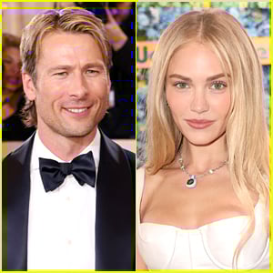 Glen Powell Brings Rumored Girlfriend Michelle Randolph to Golden ...