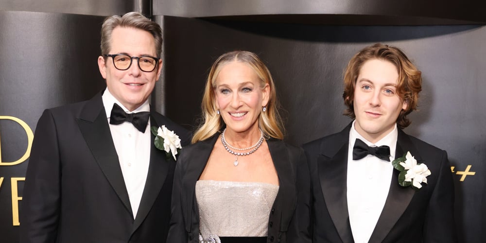 Sarah Jessica Parker Gets Family Support at Golden Globes 2026 Event ...